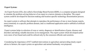 DSS and Expert System.pptx taxonomy classification characteristics ...