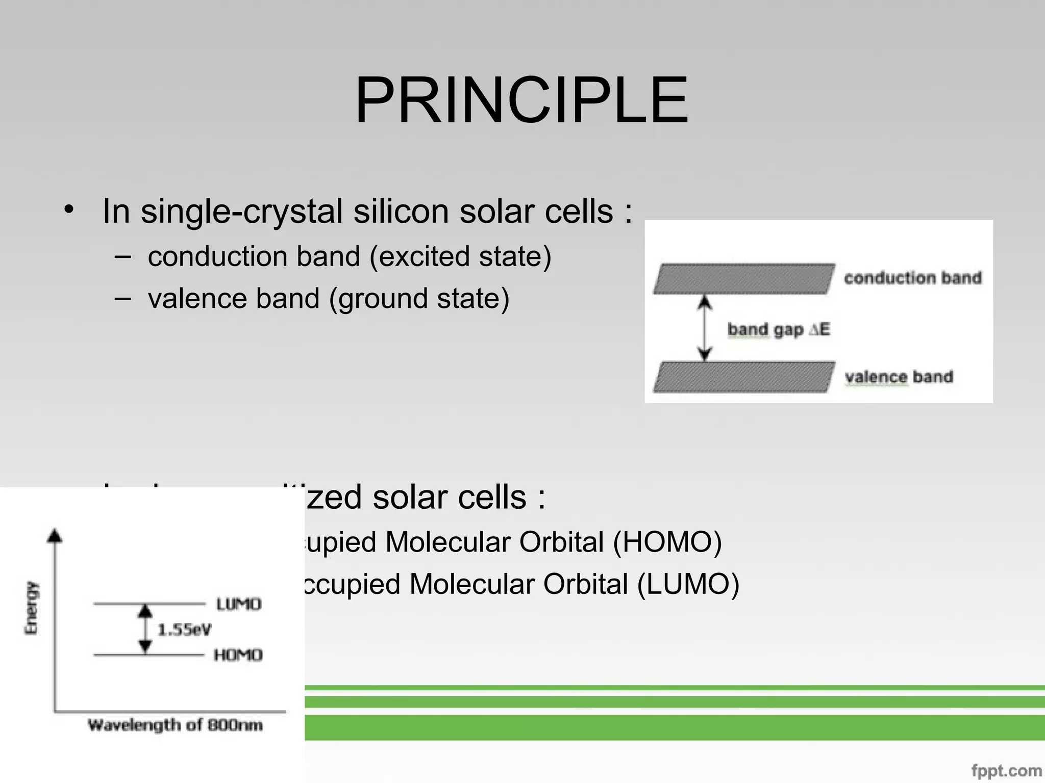 Dye-Sensitized Solar Cells | PPT