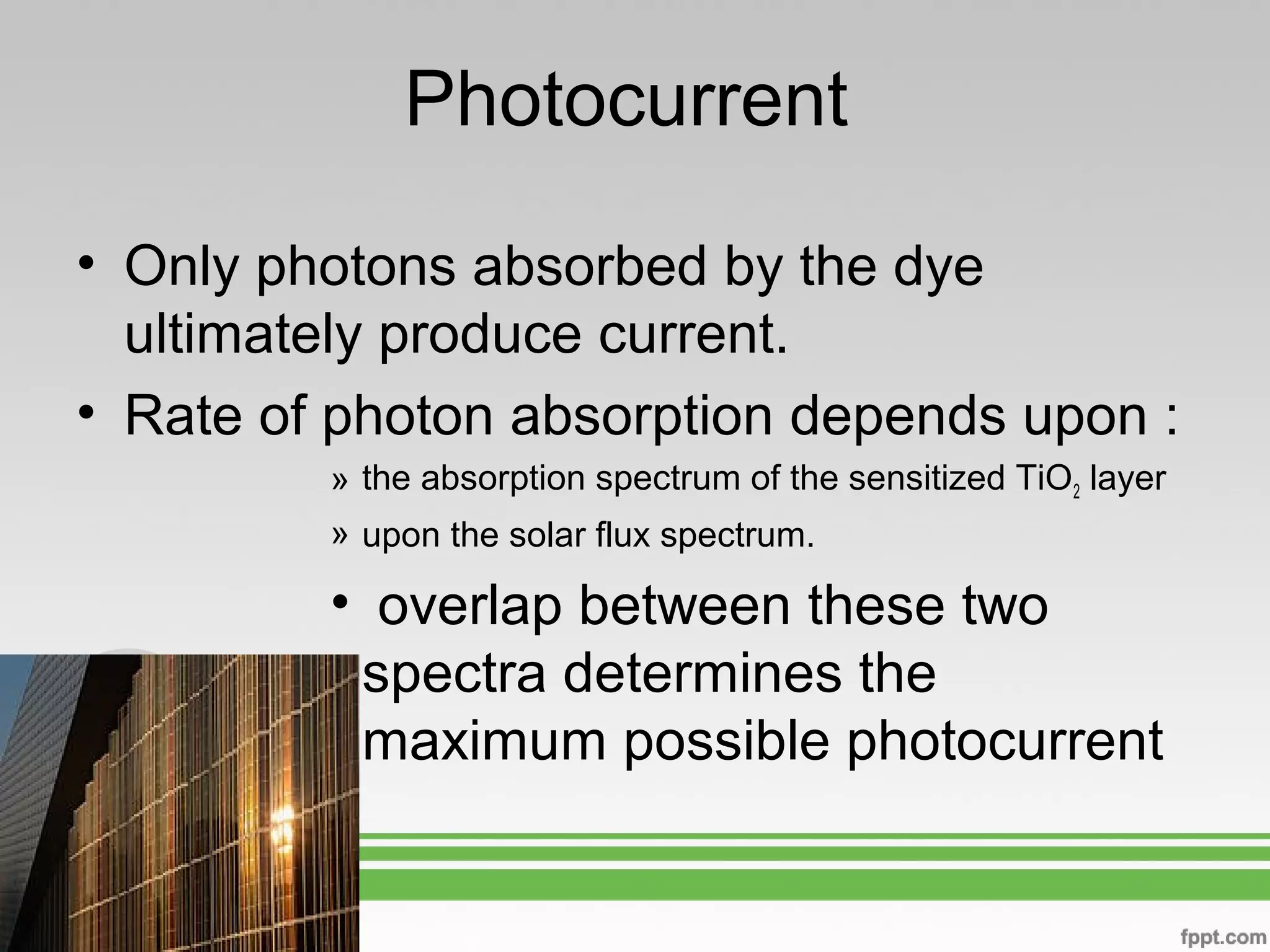 Dye-Sensitized Solar Cells | PPT
