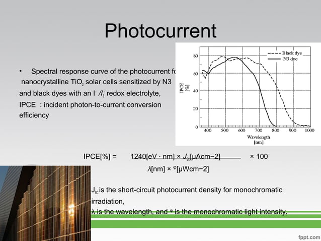 Dye-Sensitized Solar Cells | PPT