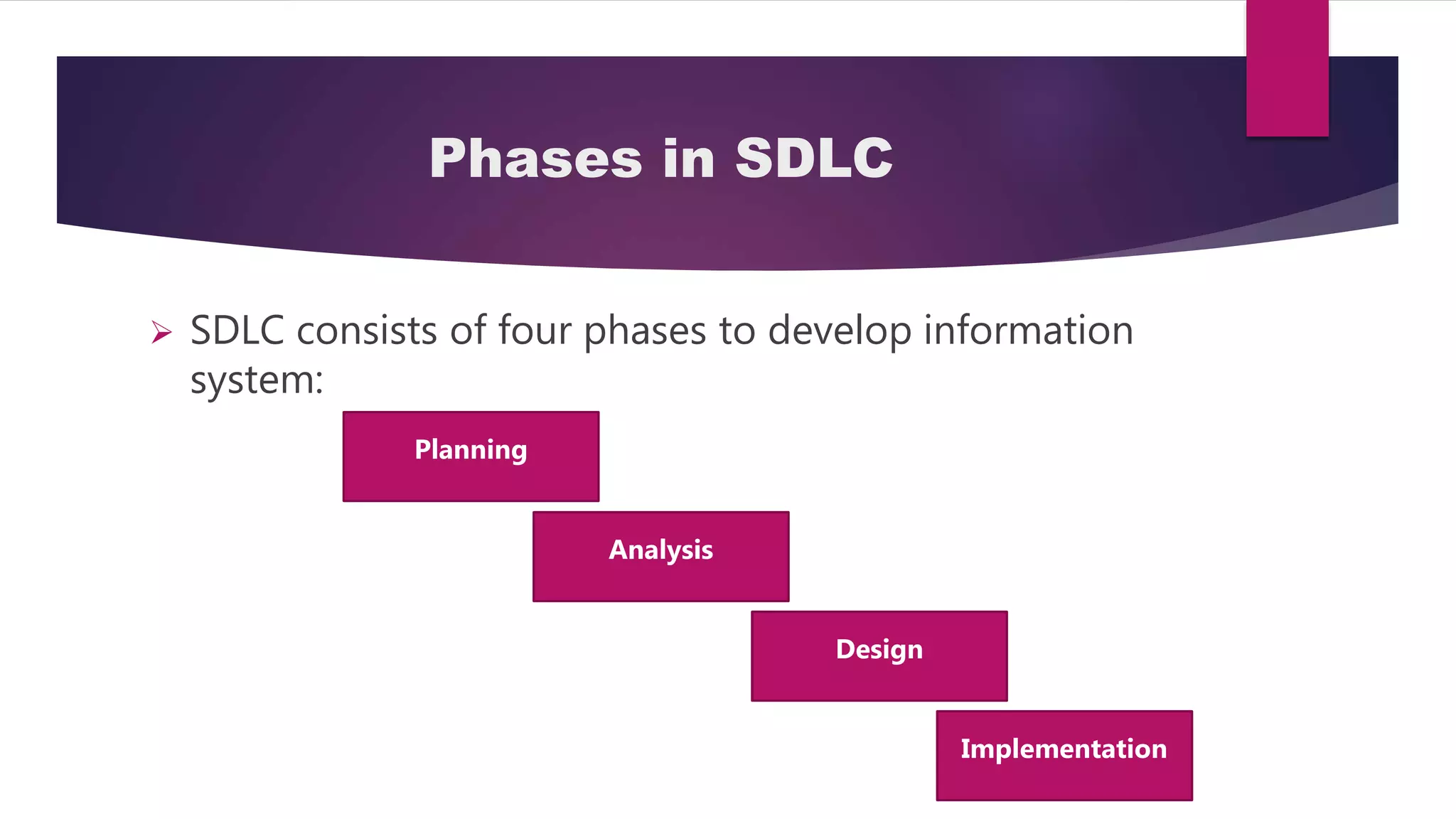 Dss construction: Development Process (SDLC and Prototyping) | PPT