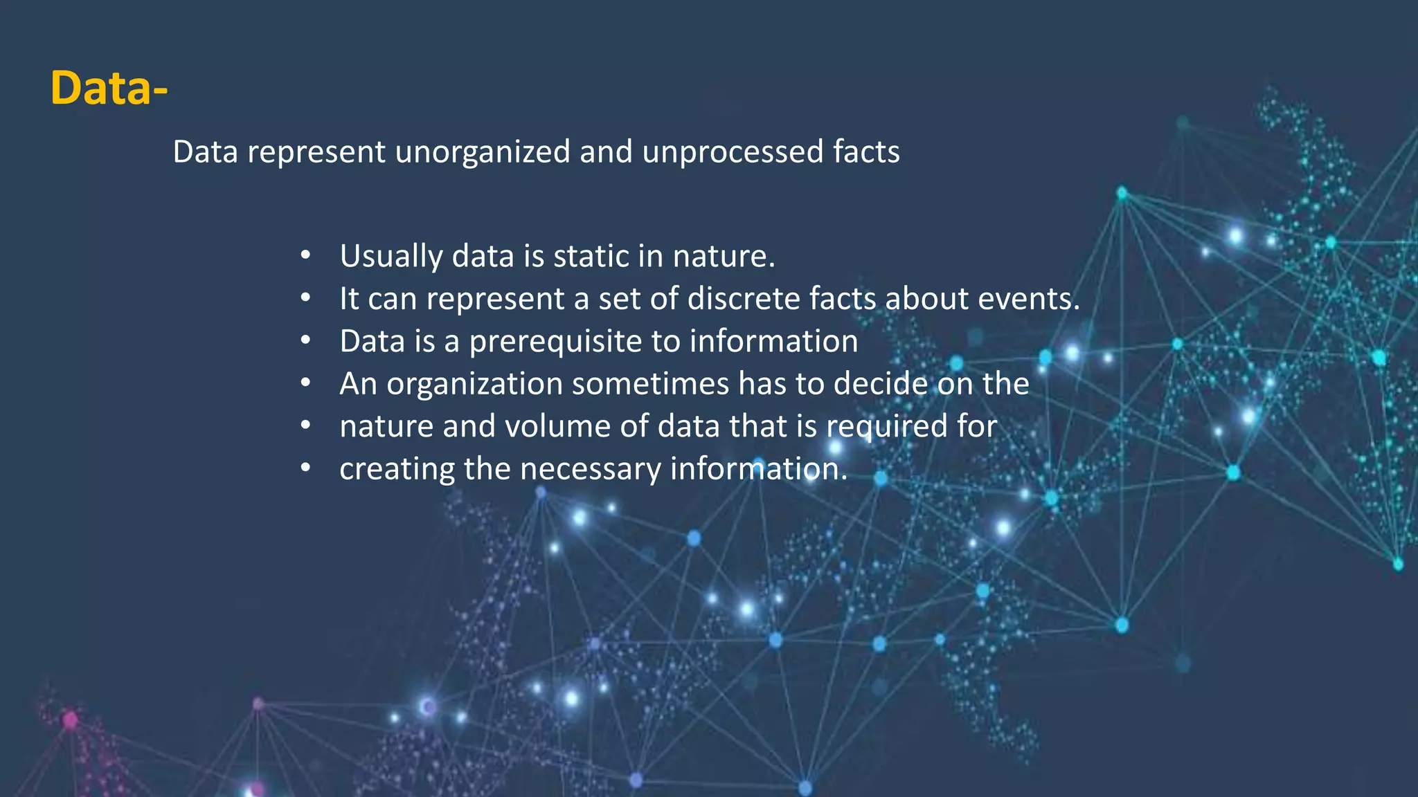 DSS (“DATA, INFORMATION & KNOWLEDGE”).pptx