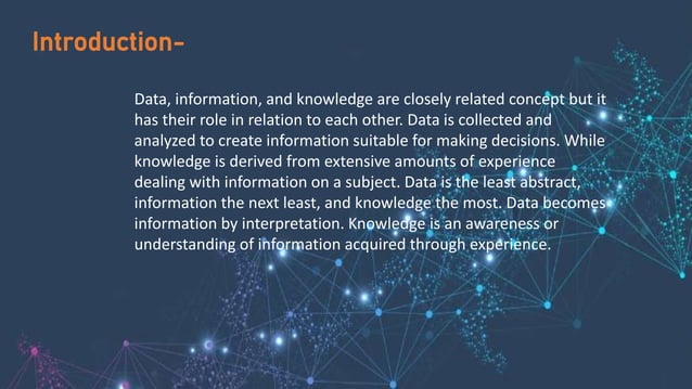 DSS (“DATA, INFORMATION & KNOWLEDGE”).pptx