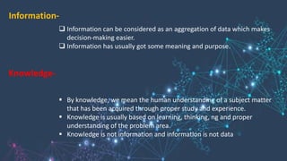 DSS (“DATA, INFORMATION & KNOWLEDGE”).pptx