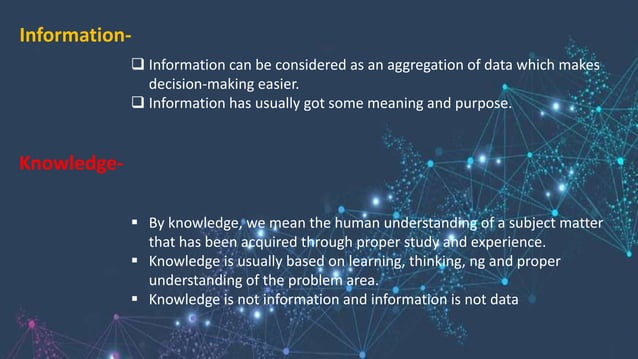 DSS (“DATA, INFORMATION & KNOWLEDGE”).pptx