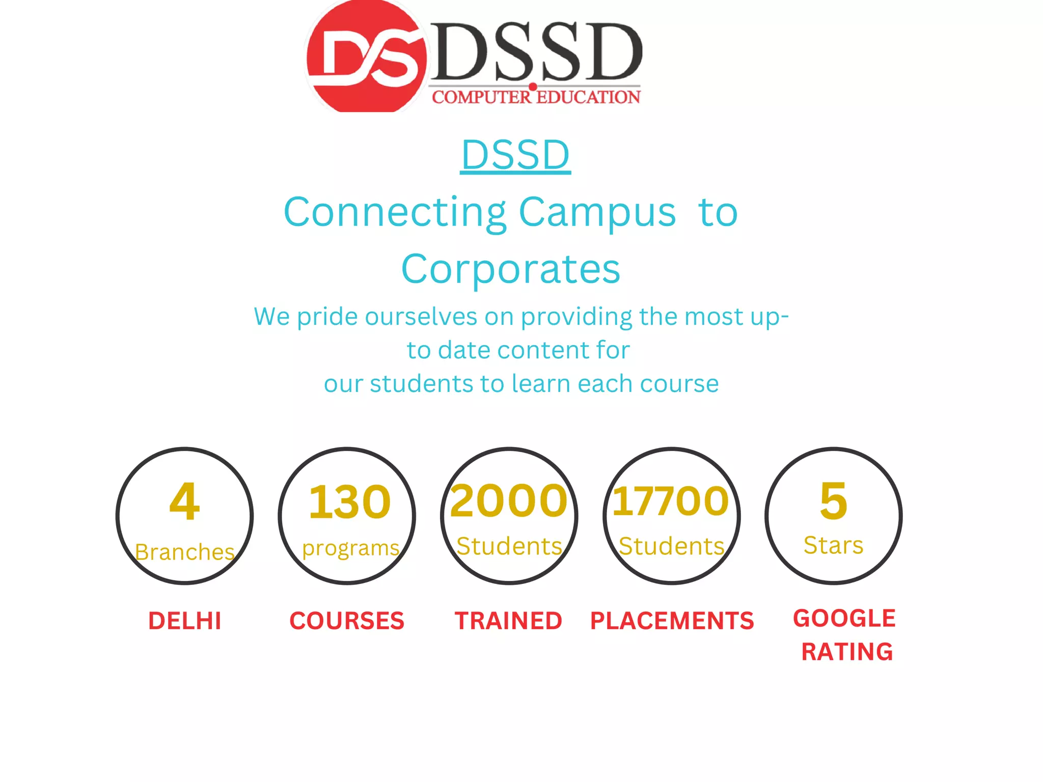 DSSD Connecting Campus to Corporates | PDF