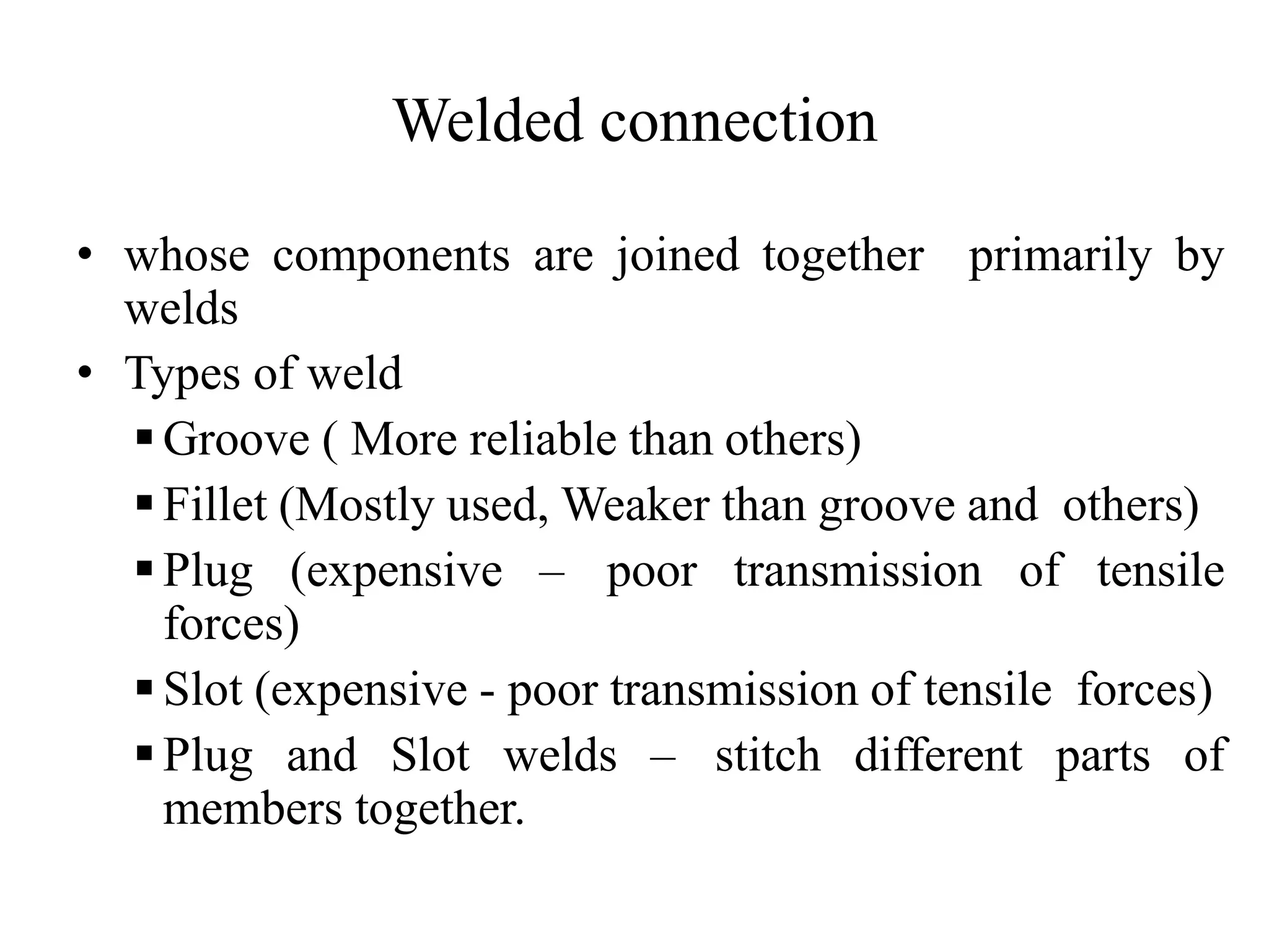 DESIGN OF CONNECTIONS IN STEEL STRUCTURE | PPTX