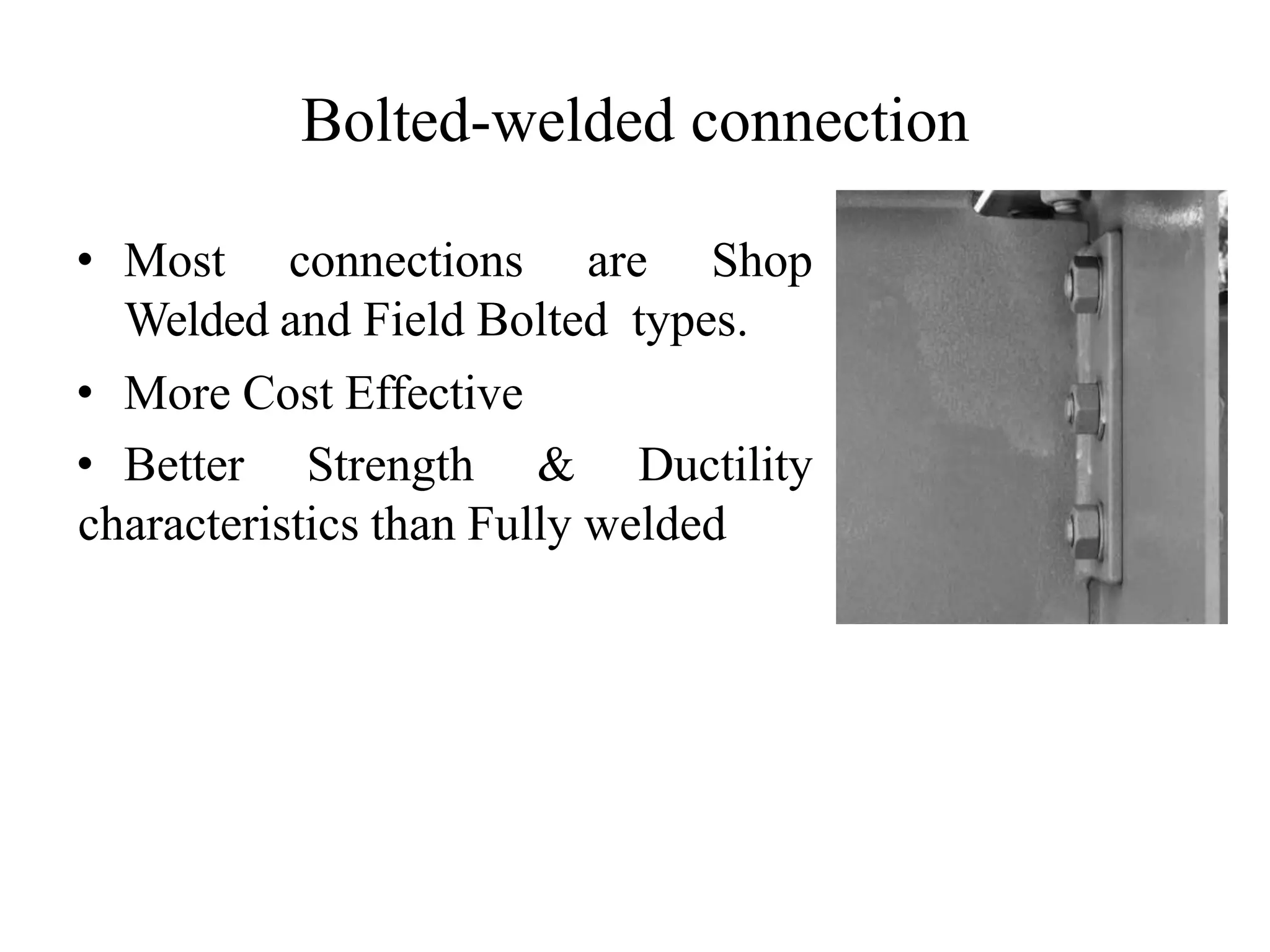 DESIGN OF CONNECTIONS IN STEEL STRUCTURE | PPTX