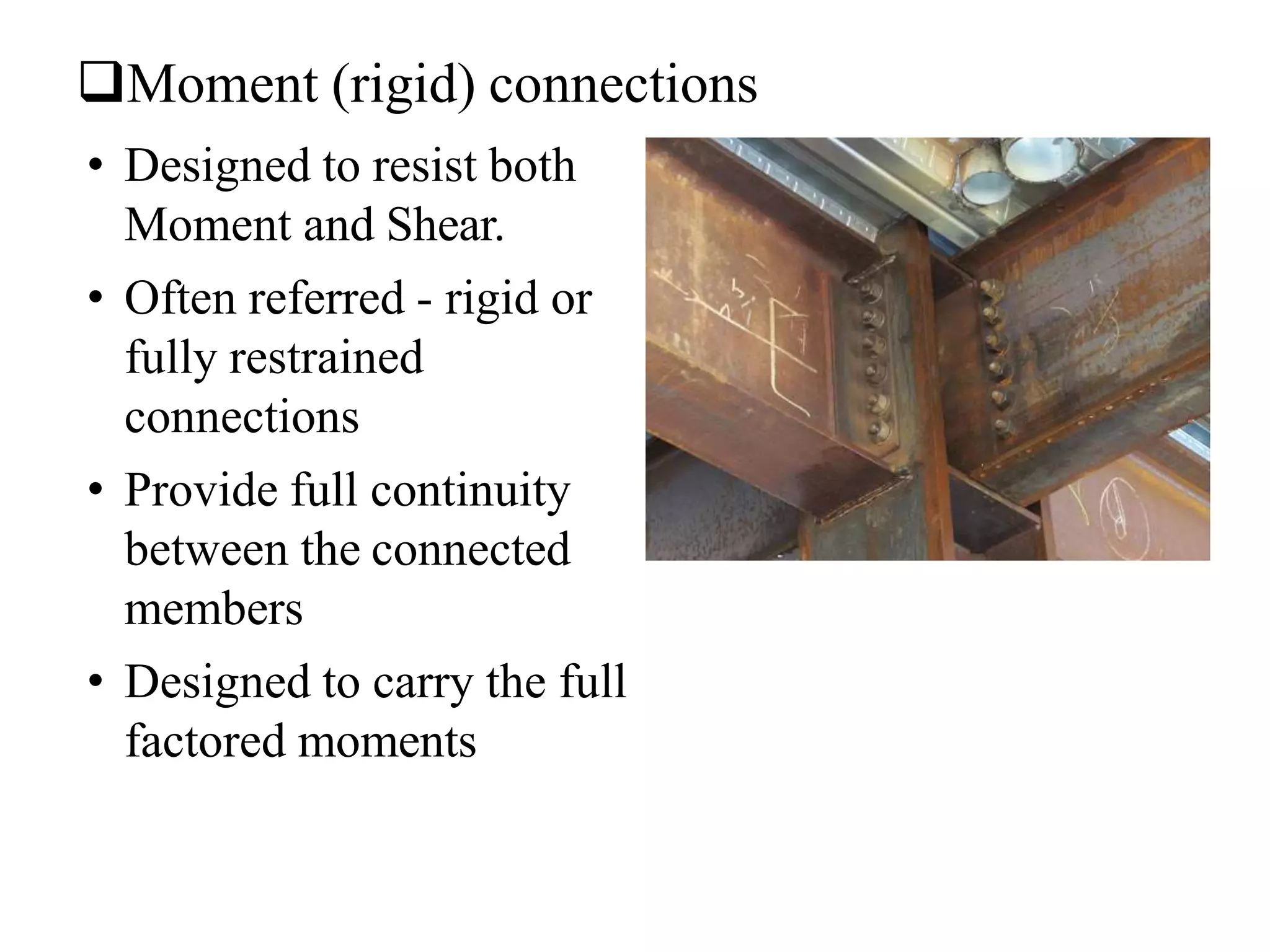 DESIGN OF CONNECTIONS IN STEEL STRUCTURE | PPTX