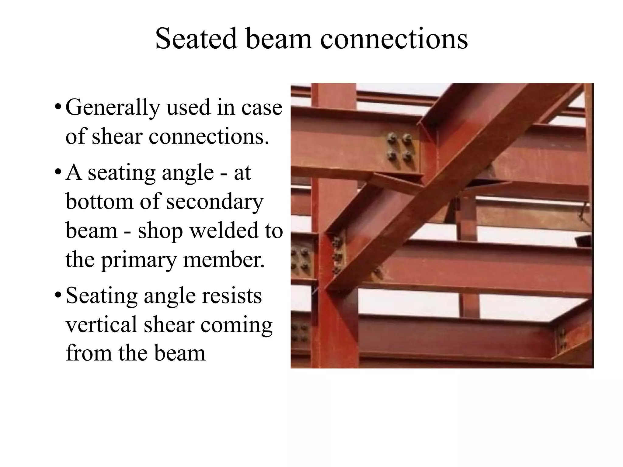 DESIGN OF CONNECTIONS IN STEEL STRUCTURE | PPTX
