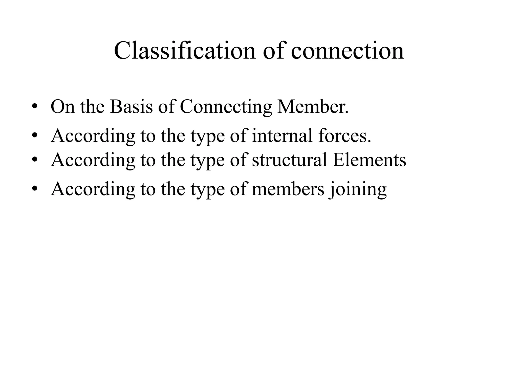 DESIGN OF CONNECTIONS IN STEEL STRUCTURE | PPTX