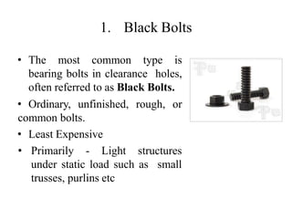 DESIGN OF CONNECTIONS IN STEEL STRUCTURE | PPTX