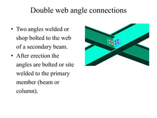 DESIGN OF CONNECTIONS IN STEEL STRUCTURE | PPTX
