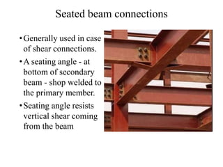 DESIGN OF CONNECTIONS IN STEEL STRUCTURE | PPTX