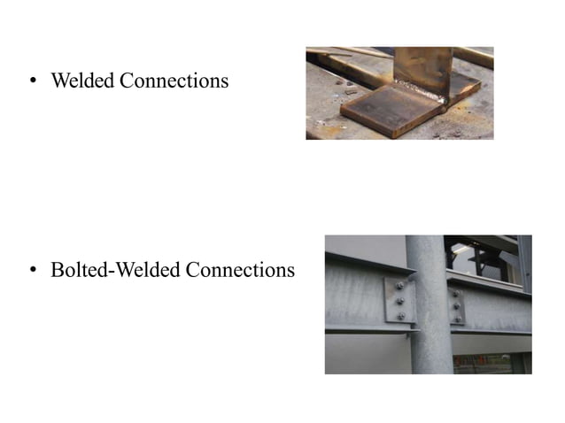 DESIGN OF CONNECTIONS IN STEEL STRUCTURE | PPTX | Auto Parts | Automotive