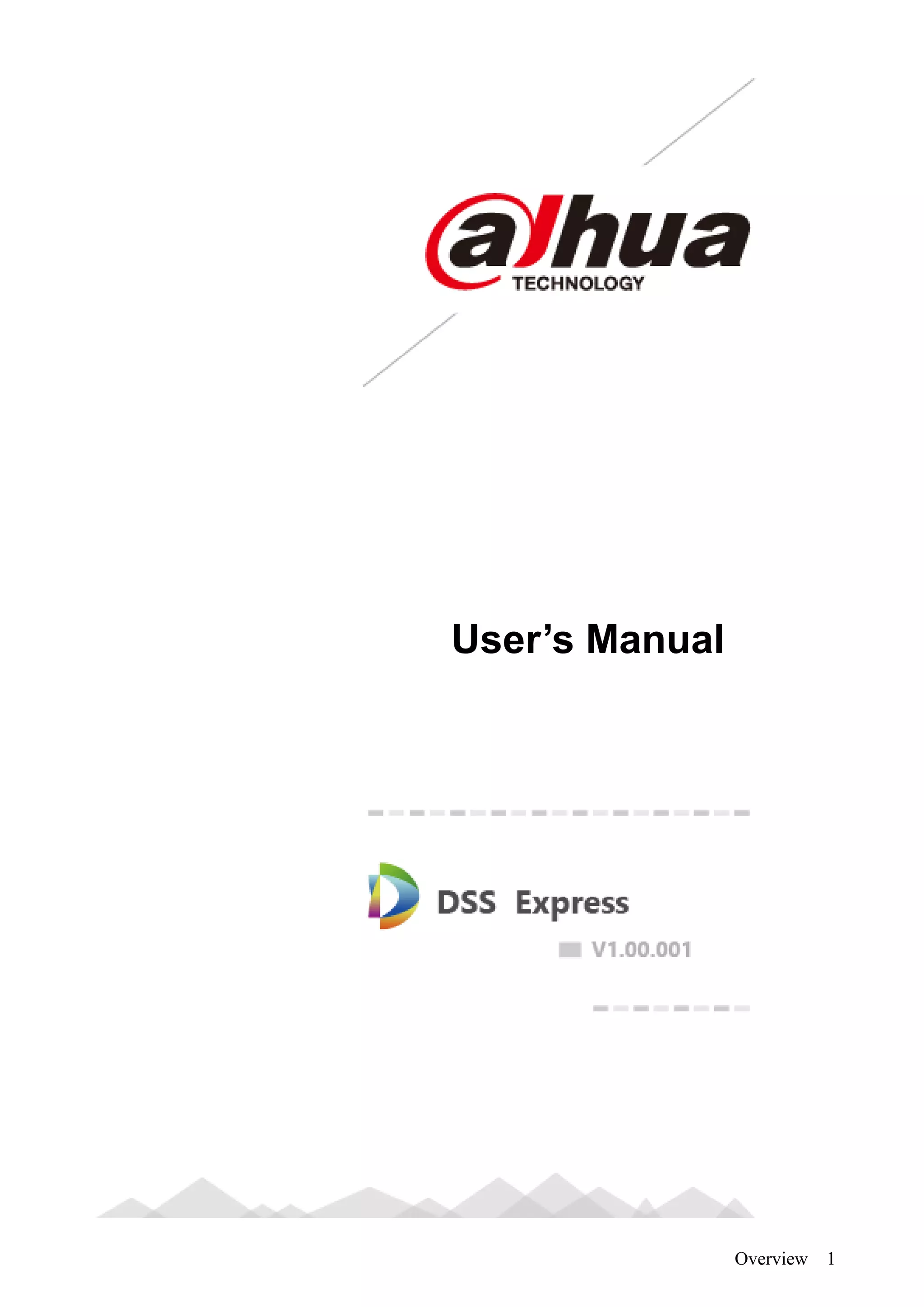 Dss express user manual eng | PDF
