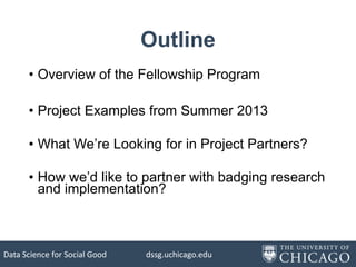 Dssg overview badging | PPTX