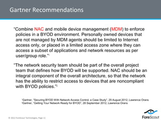 DSS ITSEC Webinars 2013 - Network Access Control + Mobile Security ...