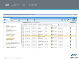 DSS ITSEC Webinars 2013 - Network Access Control + Mobile Security ...