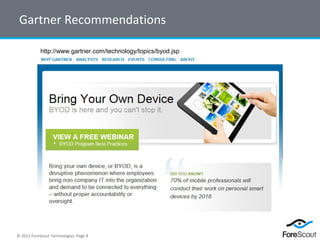 DSS ITSEC Webinars 2013 - Network Access Control + Mobile Security ...