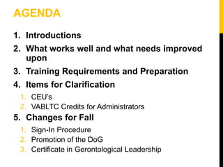 DSS instructor orientation | PPTX