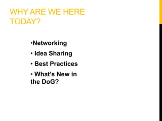 DSS instructor orientation | PPTX