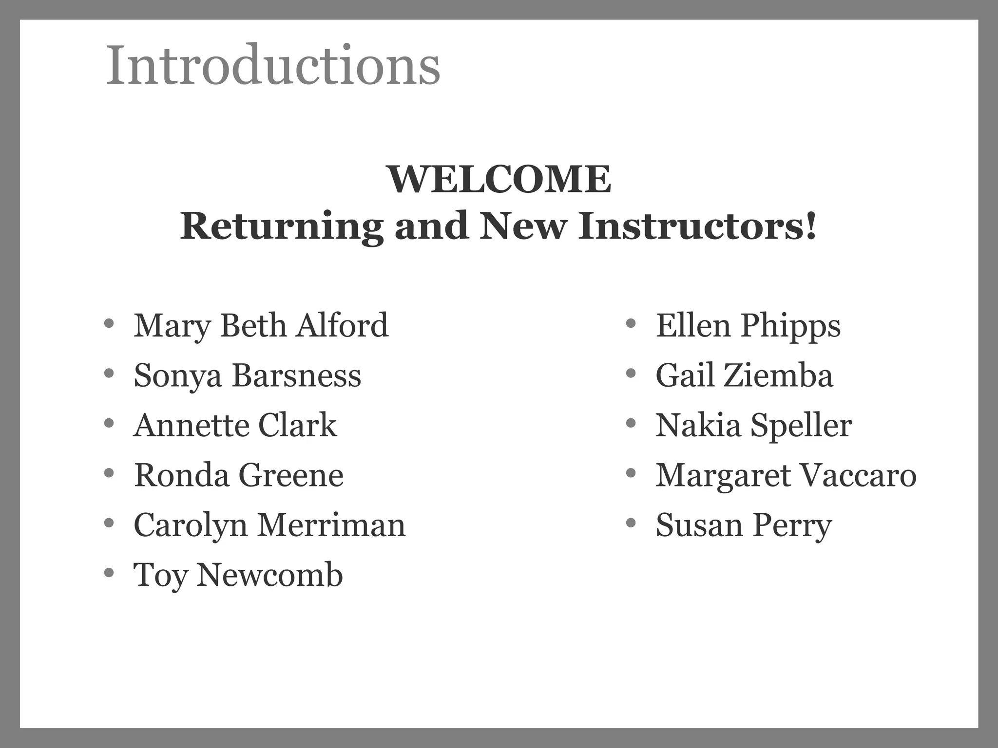 Dss instructor orientation jan15 | PPT