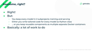 Model serving made easy using Kedro pipelines - Mariusz Strzelecki, GetInData | PDF