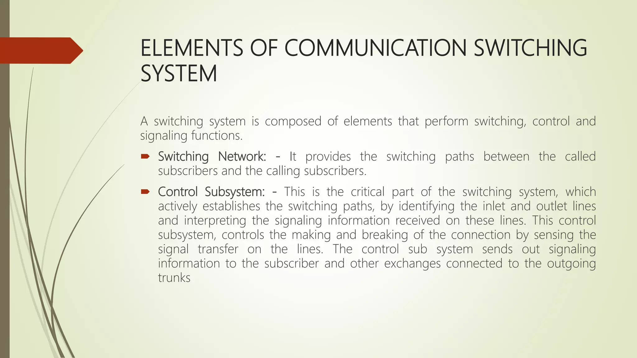 Digital Switching System Ppt Pptx Computer Networking Computing