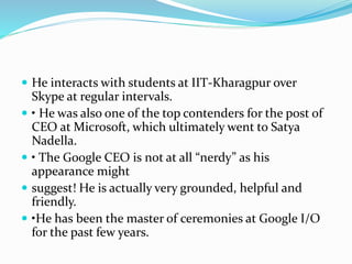 Google sundar pichai dsa.pptx