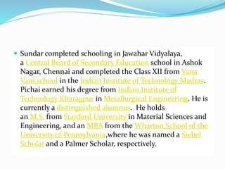 Google sundar pichai dsa.pptx