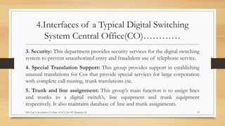 Digital Switching Systems | PPT