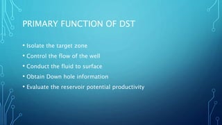 Dst (Drill Stem Test) | PPTX | Geology | Science
