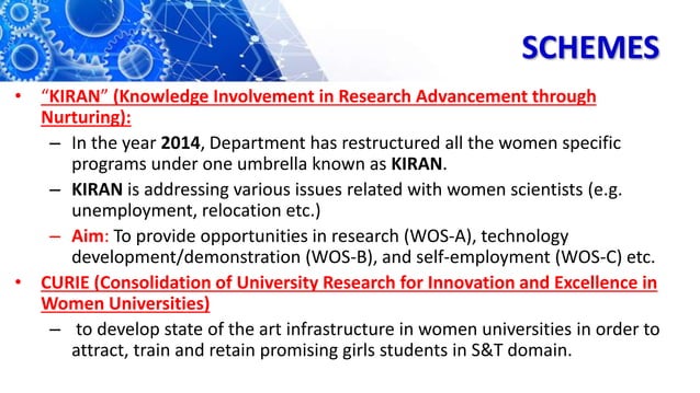 Department of Science and Technology(DST) | PPTX