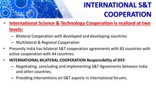 Department of Science and Technology(DST) | PPTX