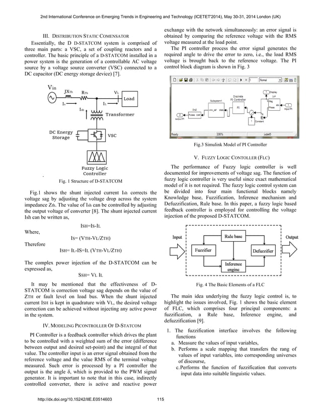 modeling and control a d-statcom with sugeno and mamdani fuzzy logic controller for voltage sag ...