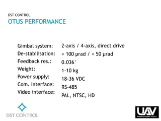 DST Control - Airborne Day & Night Imaging | PPTX