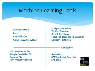 Machine Learning Essentials (dsth Meetup#3) | PDF | Internet | Computing