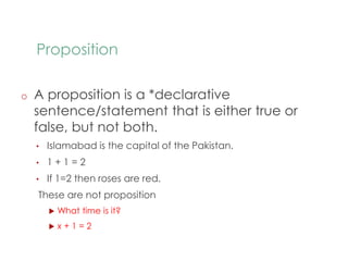 logic, preposition etc | PPTX