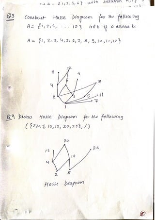 LATTICE in Discrete Structure | PDF