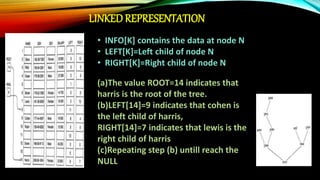 binary tree representation and traversal | PPT