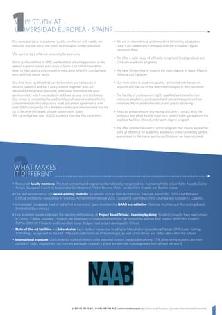 Architecture Study abroad_program UEM | PDF