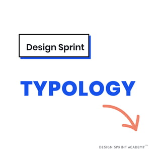 Design Sprint Typology | PDF