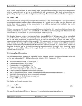Physical Model Testing of Floating Offshore Structures | PDF