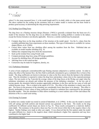 Physical Model Testing of Floating Offshore Structures | PDF