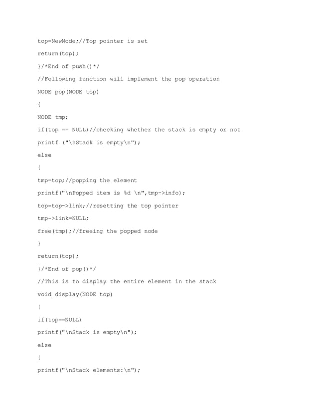 Data Structures Using C Practical File | DOCX | Programming Languages ...