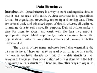 Data Structures and algoithms Unit - 1.pptx