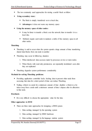 Distributed system unit II according to syllabus of RGPV, Bhopal | DOCX
