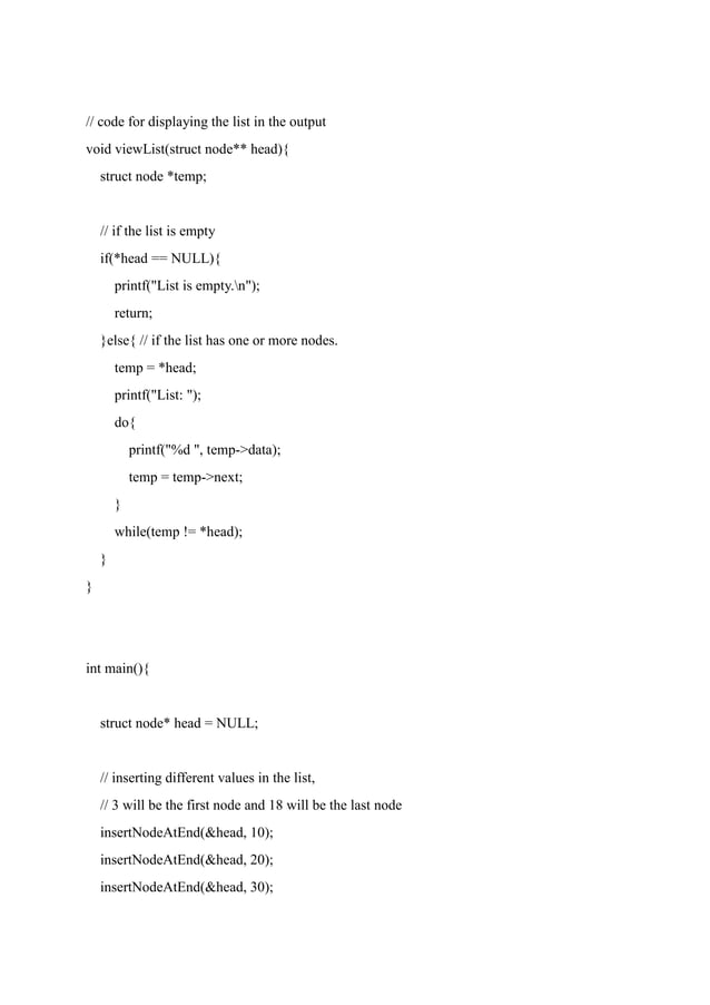 DS UNIT4_OTHER LIST STRUCTURES.docx | Programming Languages | Computing