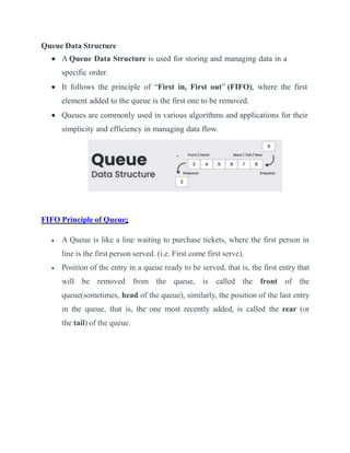 Stack and its operations, Queue and its operations | PDF